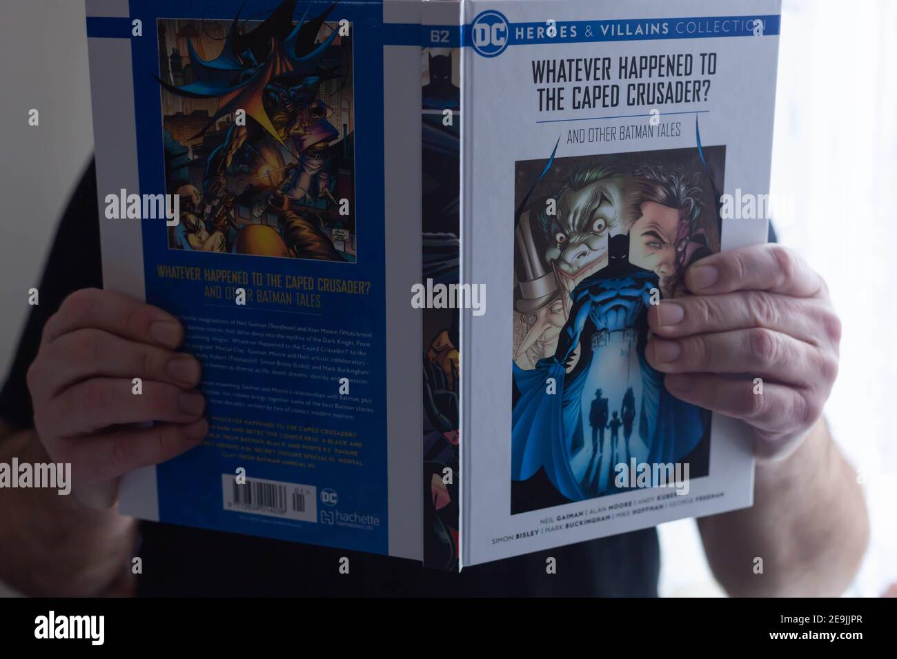 Reading batman comic hi-res stock photography and images - Alamy