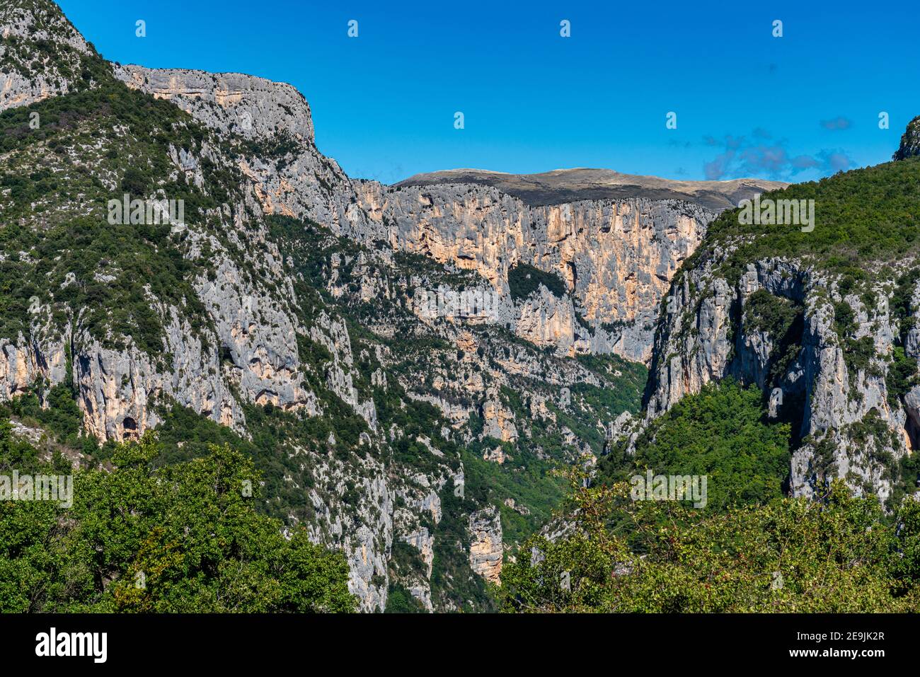 Verdon Gorge, Gorges du Verdon, amazing landscape of the famous canyon ...