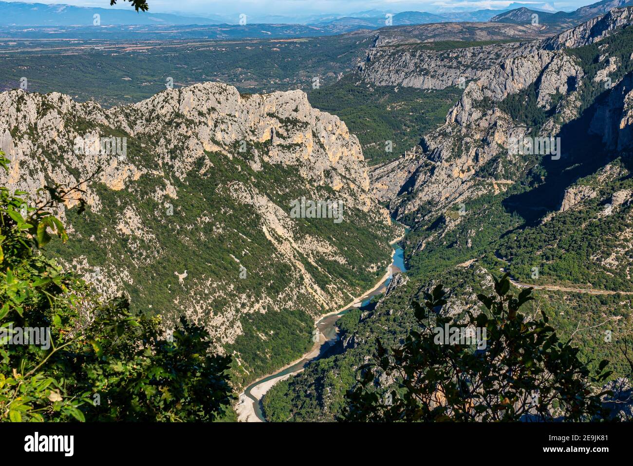 Verdon Gorge, Gorges du Verdon, amazing landscape of the famous canyon ...