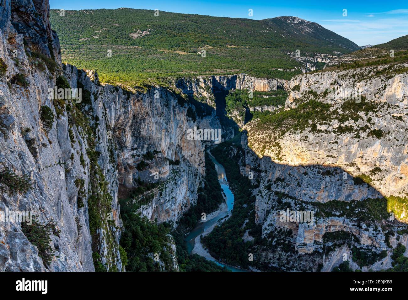 Verdon Gorge, Gorges du Verdon, amazing landscape of the famous canyon ...