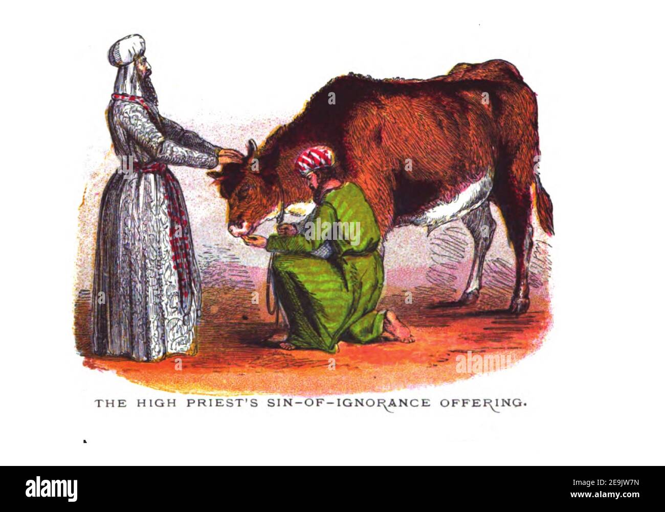 Jewish high priest sacrifice hi-res stock photography and images - Alamy