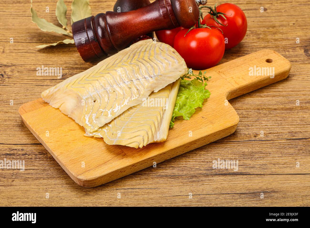 Raw cod fish fillet for cooking Stock Photo - Alamy