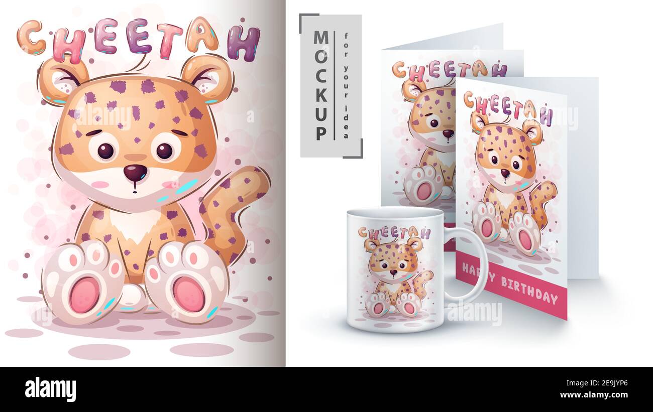 Pet cheetah Cut Out Stock Images & Pictures - Alamy