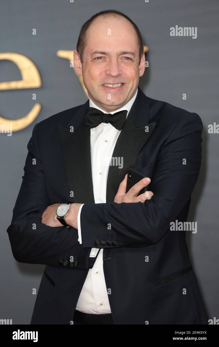 Gareth neame attending world premiere downton abbey hi-res stock ...