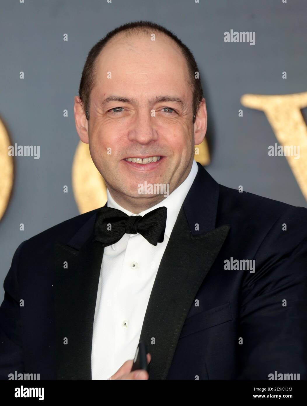 Gareth neame attending world premiere downton abbey hi-res stock ...