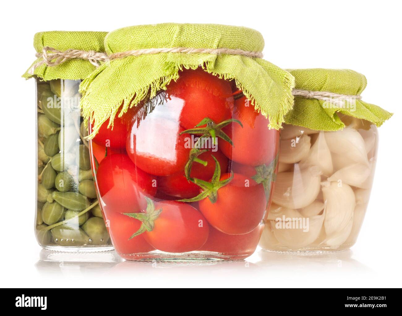 Capers in glass jar hi-res stock photography and images - Alamy