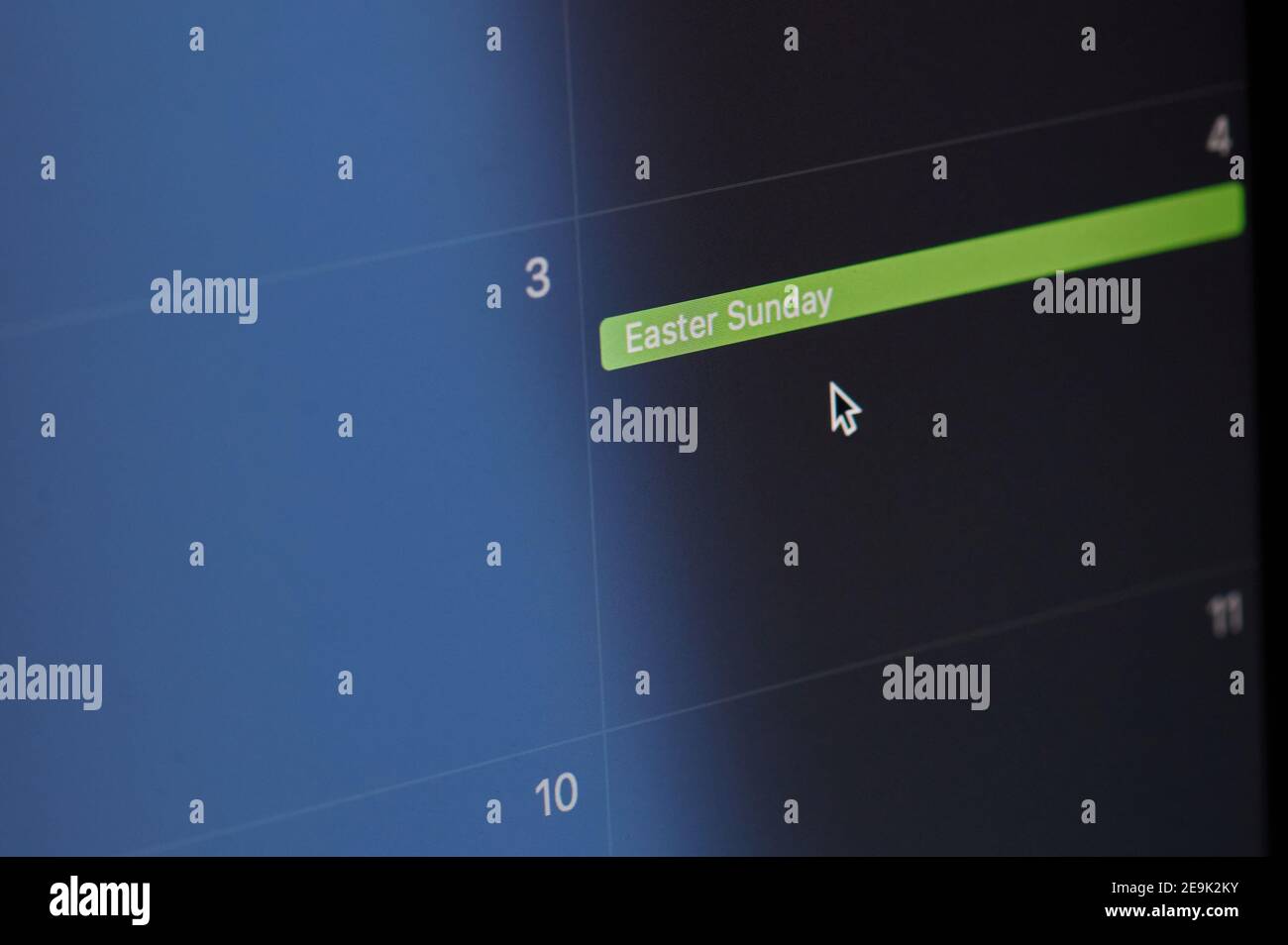 Sunday calendar hi-res stock photography and images - Alamy