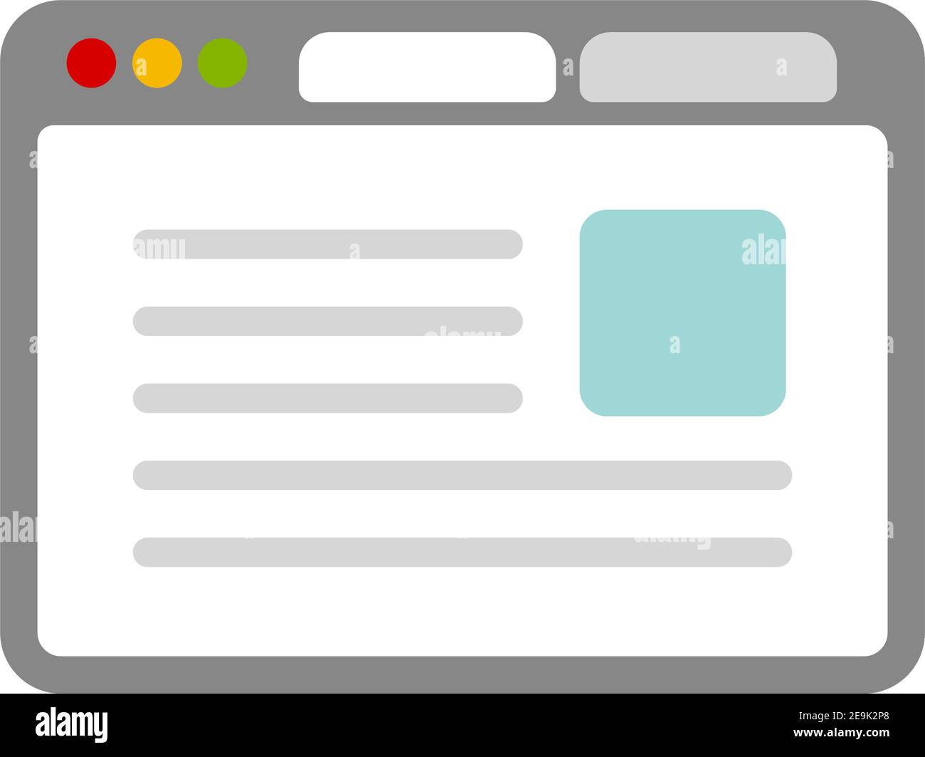 Common internet browser vector icon illustration Stock Vector Image ...