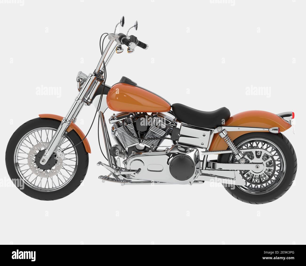 3d motorcycle hi-res stock photography and images - Alamy