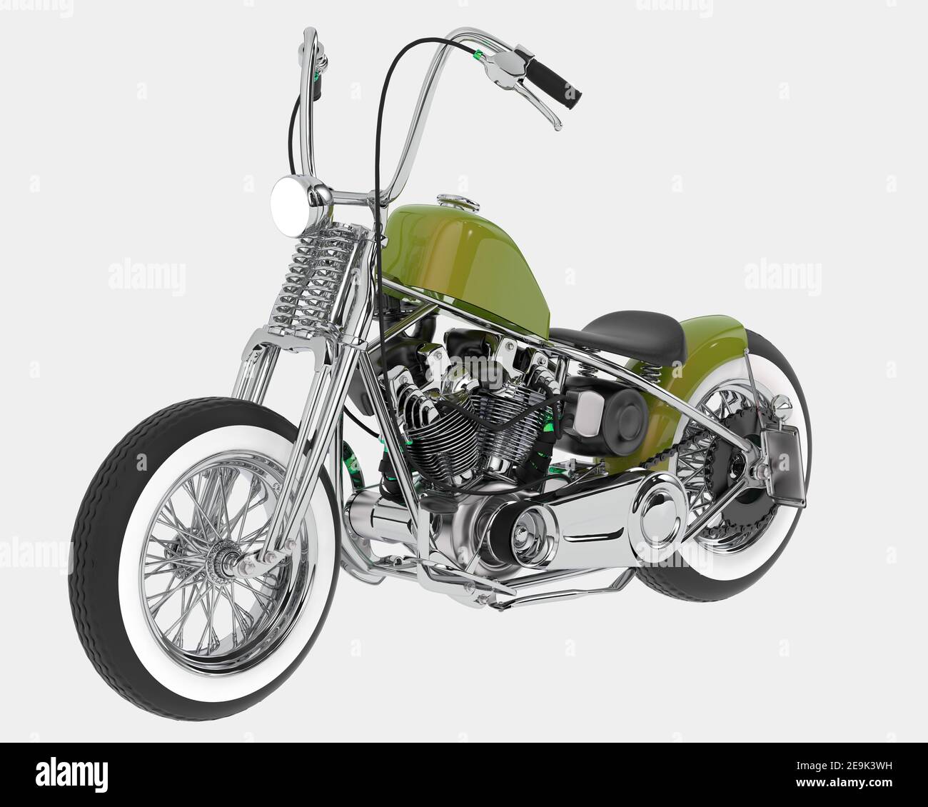 Motorcycle isolated on background. 3d rendering - illustration Stock ...
