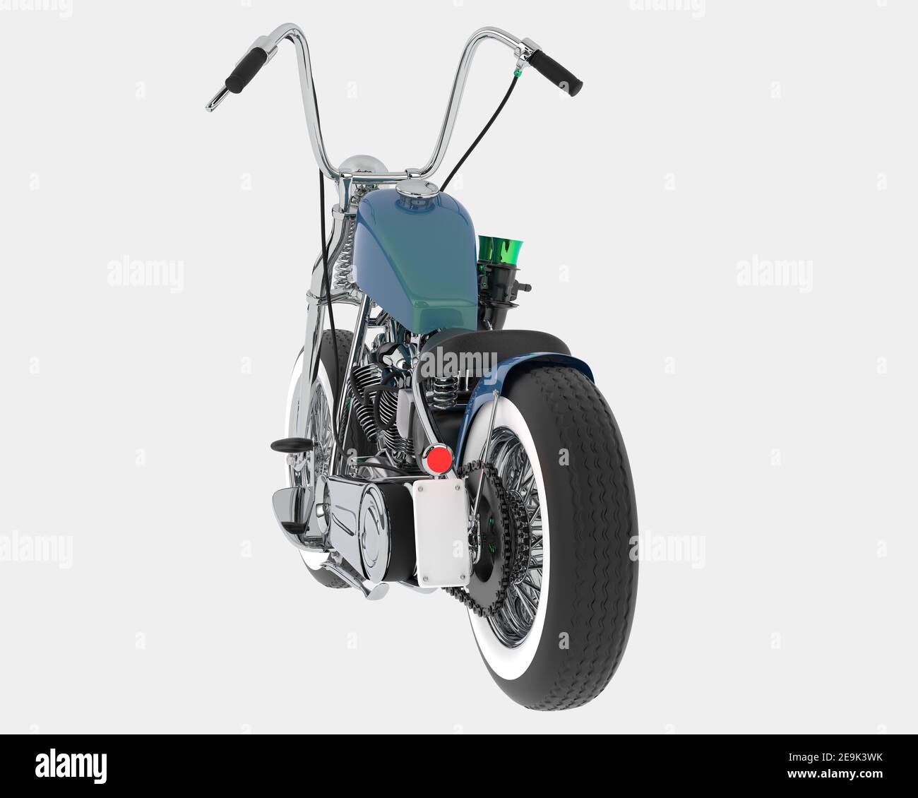 3d illustration black motorcycle hi-res stock photography and images ...