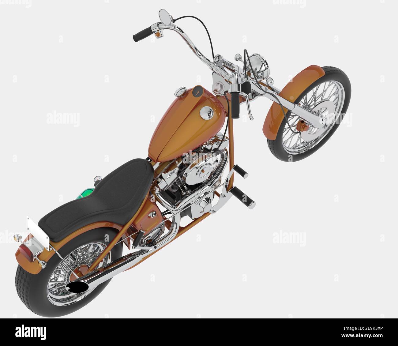 Motorcycle isolated on background. 3d rendering - illustration Stock ...