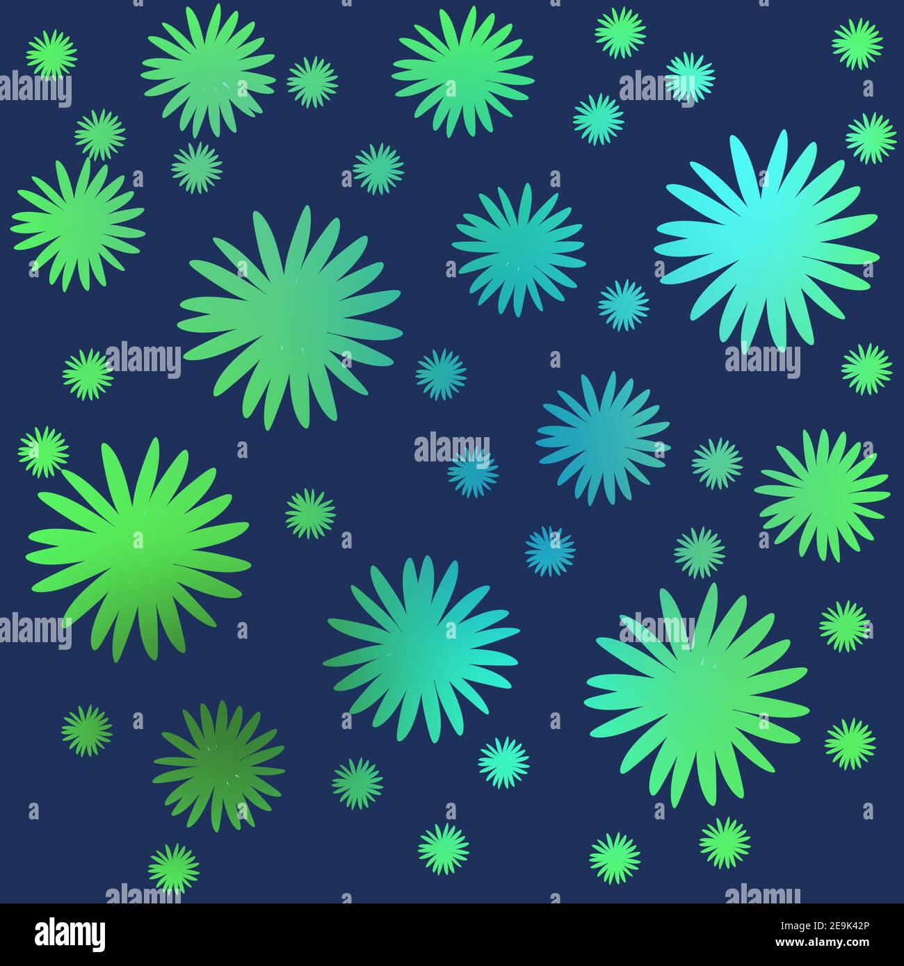 Gradient flowers hi-res stock photography and images - Alamy