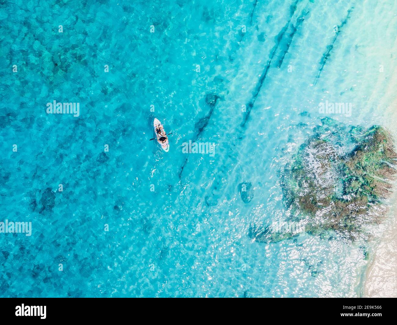 Hawaii canoe aerial hi-res stock photography and images - Alamy