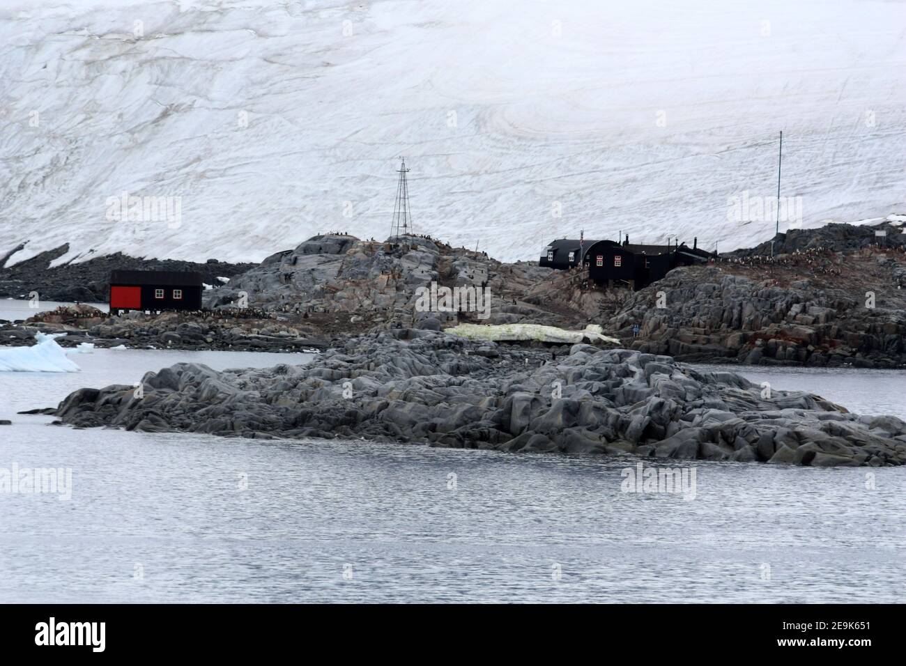 Port Lockroy Expedition Station in the Antarctica Stock Photo - Alamy