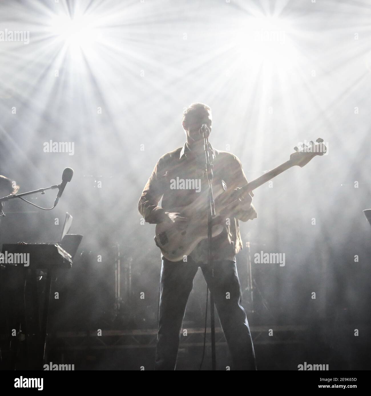 Hayden Thorpe of Wild Beasts performing at the 2014 End of the Road ...