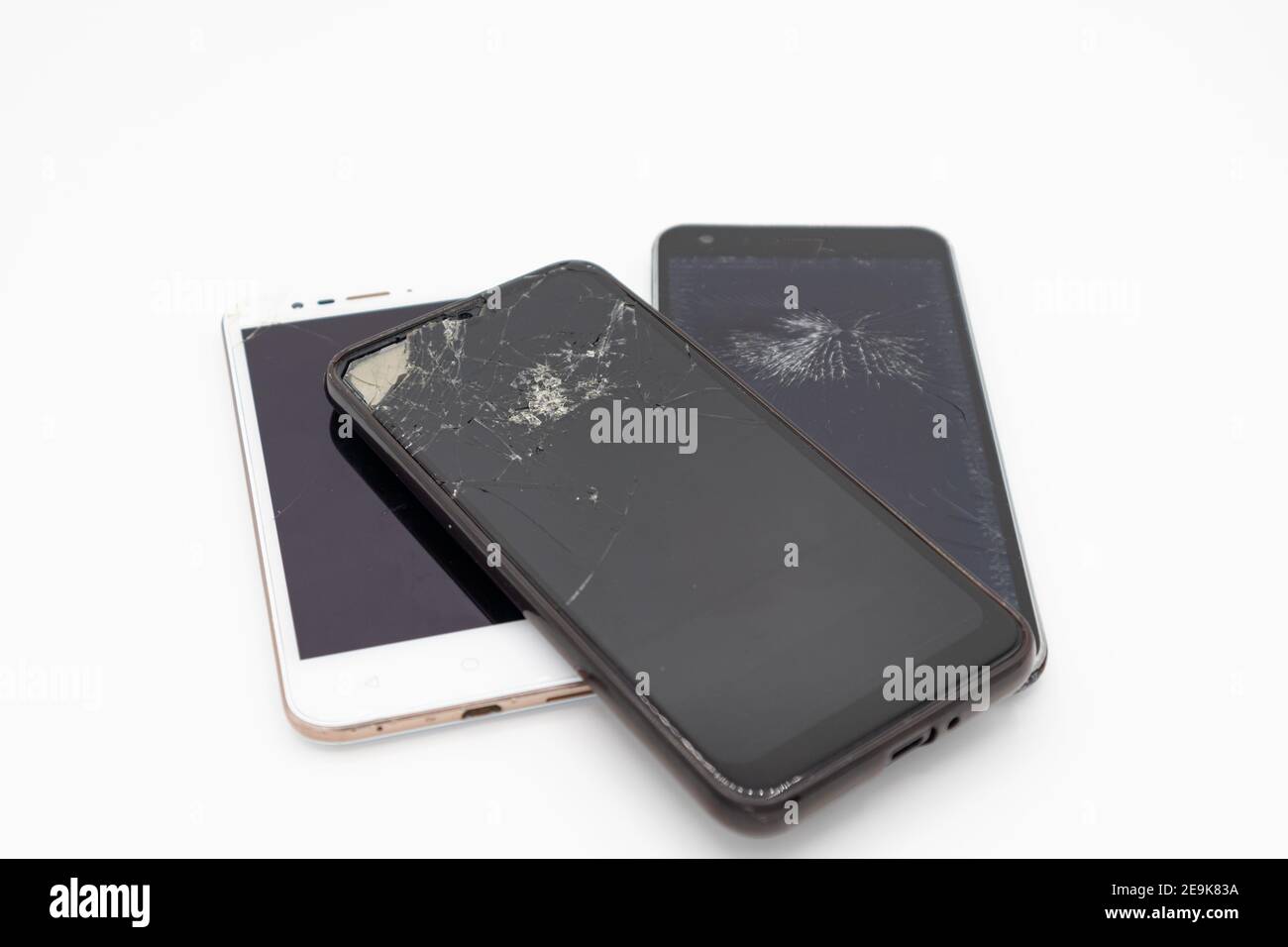 Smashed screens hi-res stock photography and images - Alamy