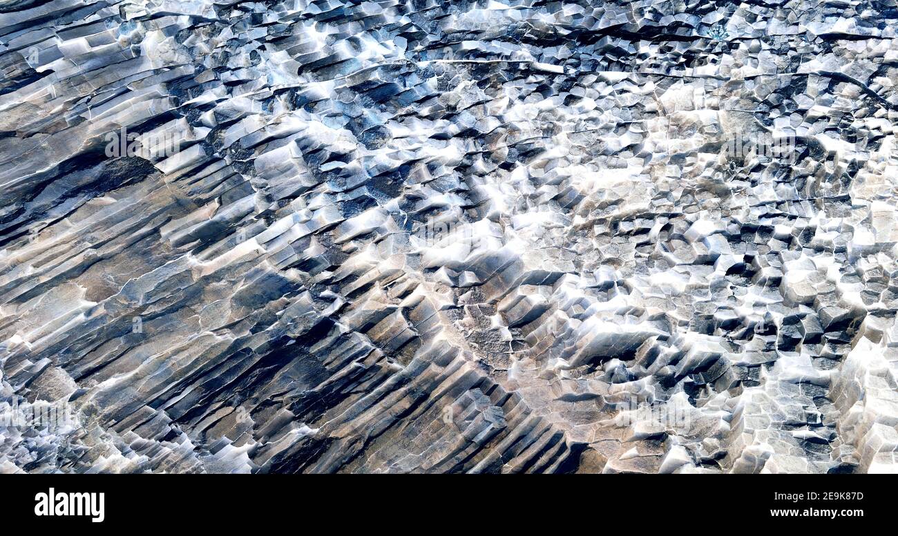 Frozen ice natural landscape as a background Stock Photo - Alamy