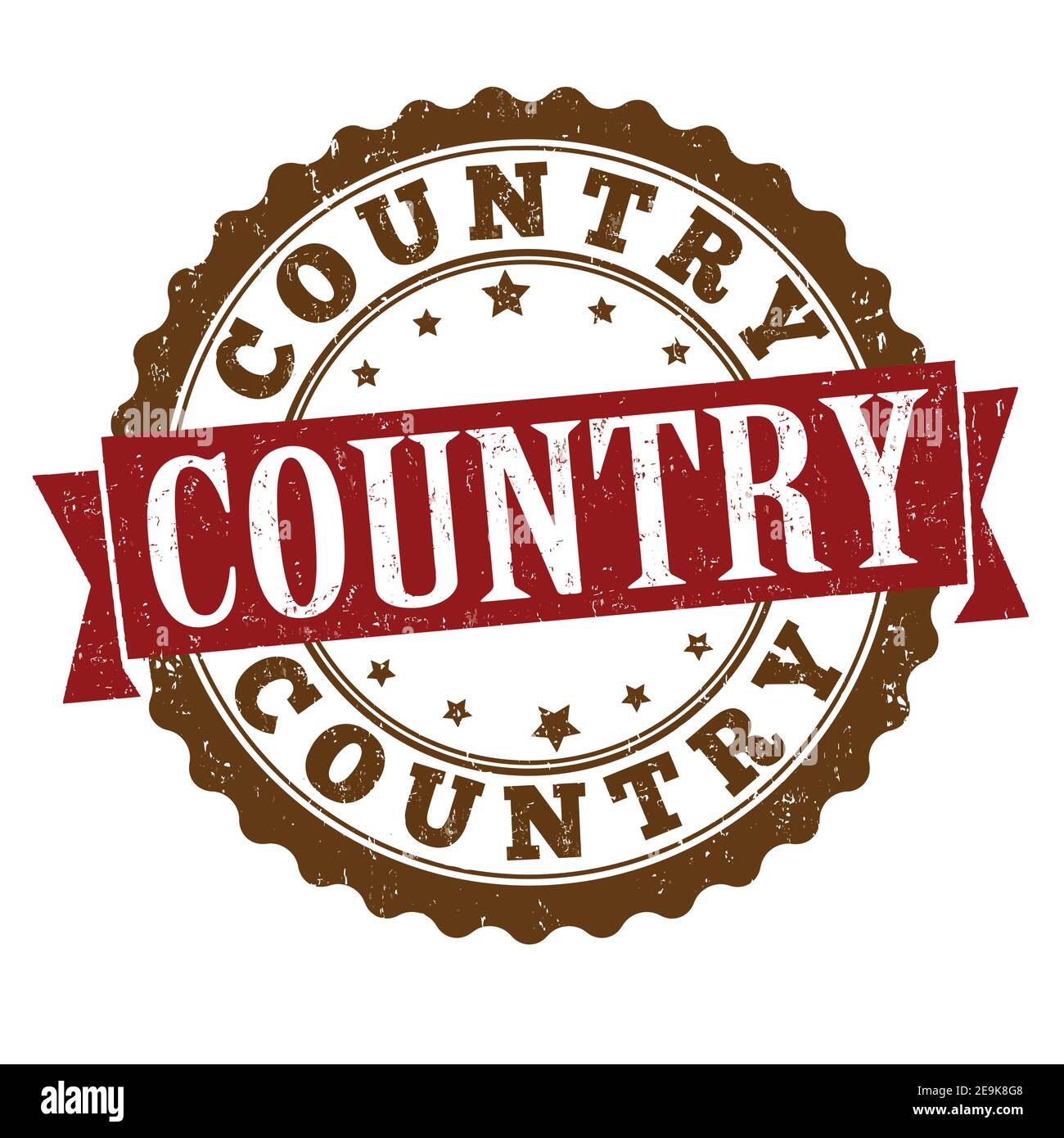 Country grunge rubber stamp on white background, vector illustration ...