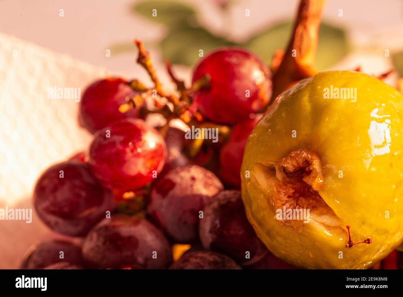 colorful summer fruit close-up Stock Photo - Alamy