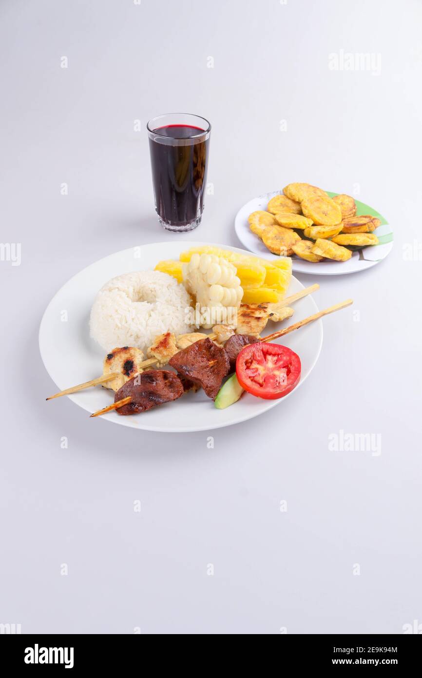 Peruvian anticucho hi-res stock photography and images - Alamy