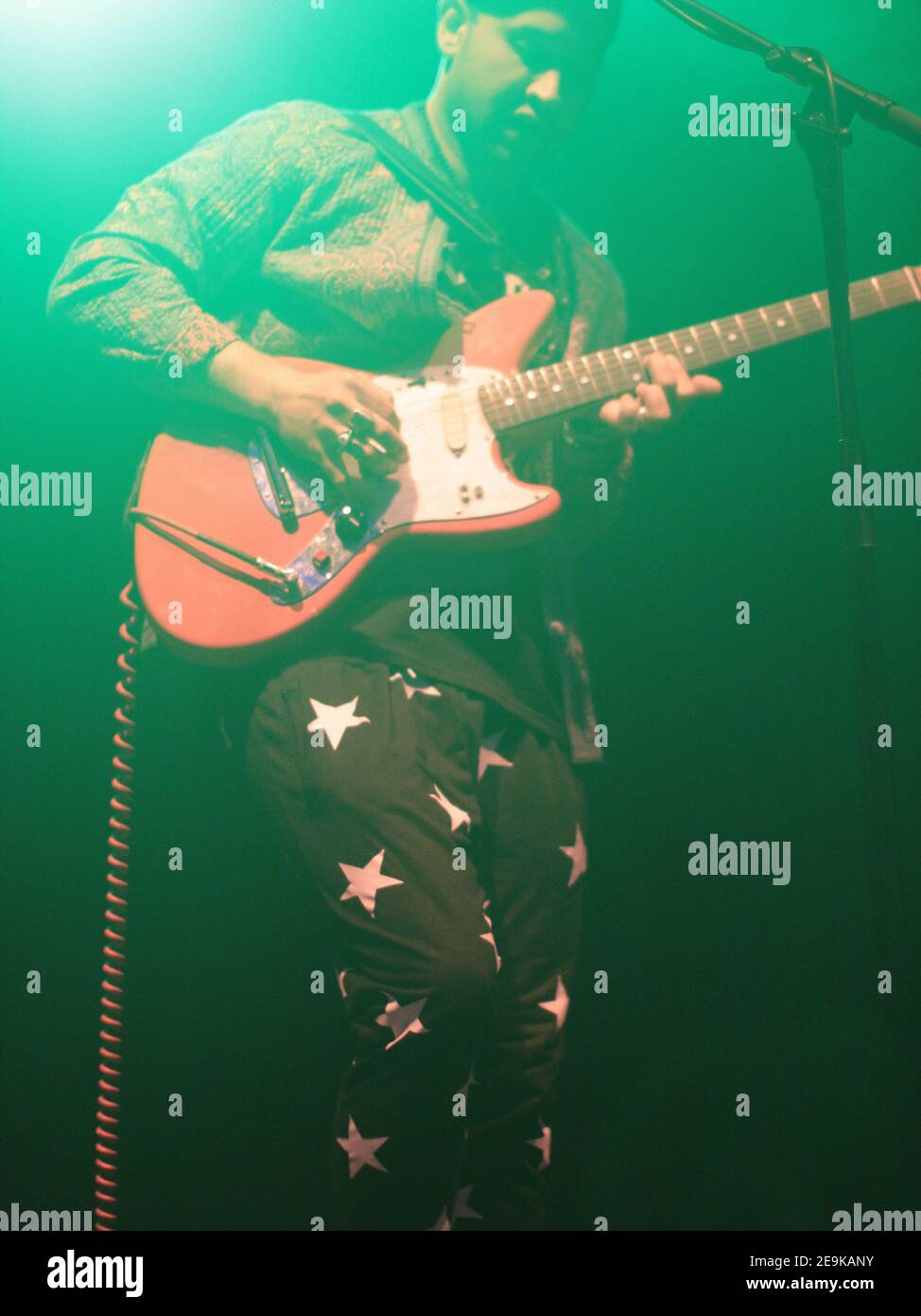 Ruban Nielson of Unknown Mortal Orchestra performing at the 2014 End of ...