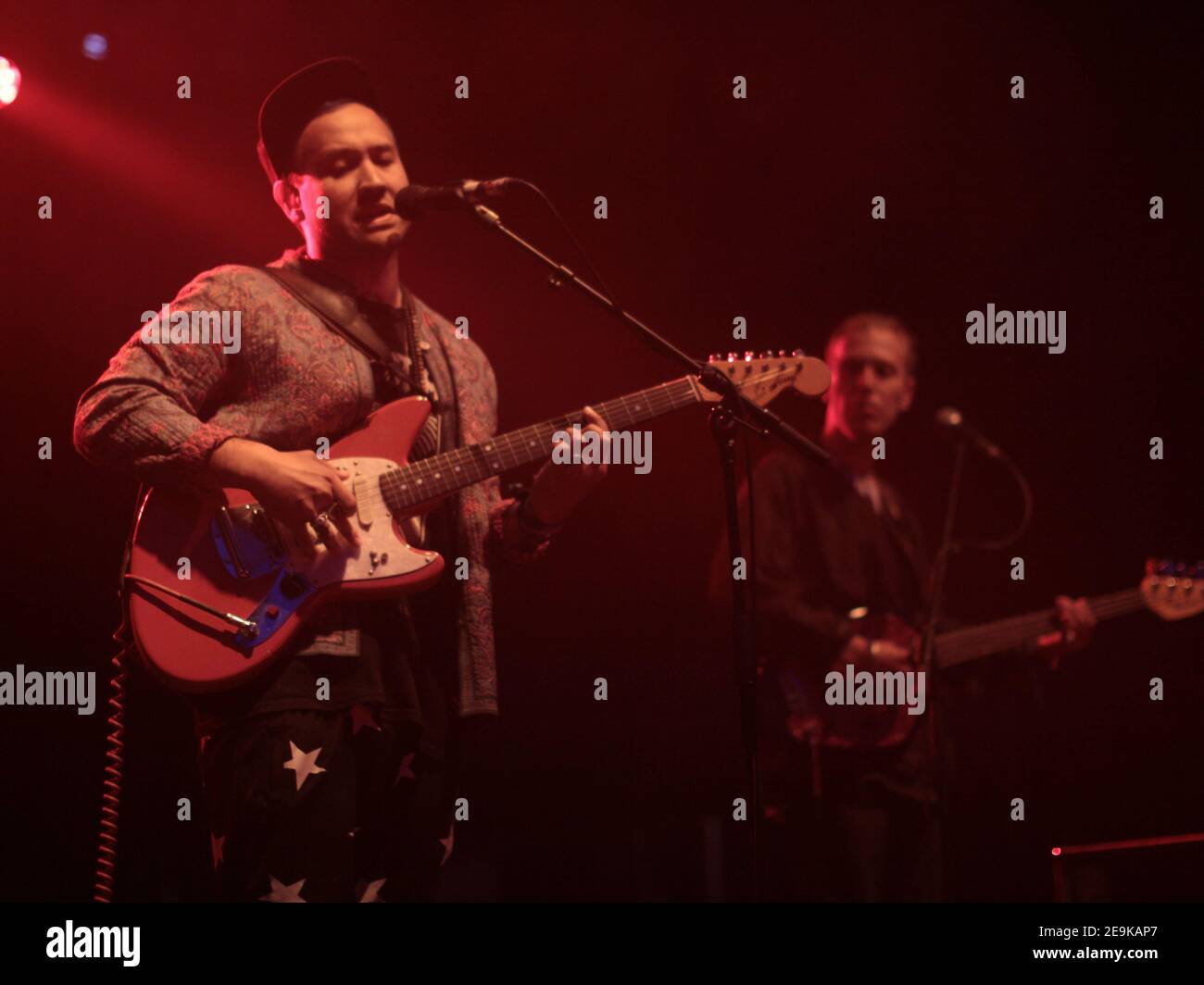 Ruban Nielson of Unknown Mortal Orchestra performing at the 2014 End of ...