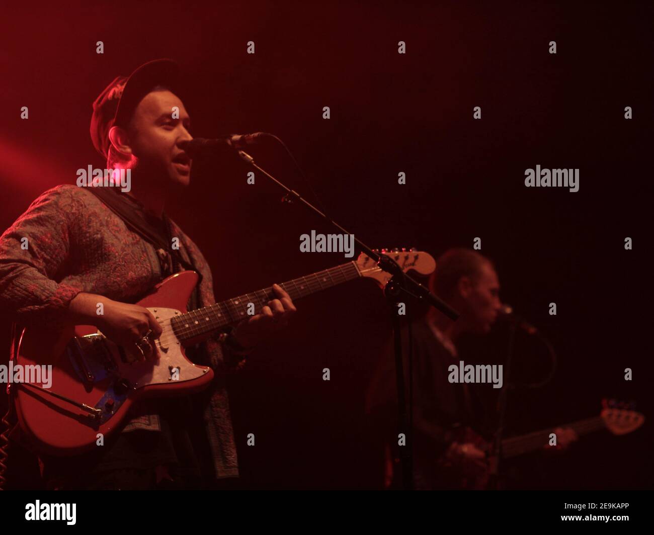 Ruban Nielson of Unknown Mortal Orchestra performing at the 2014 End of ...