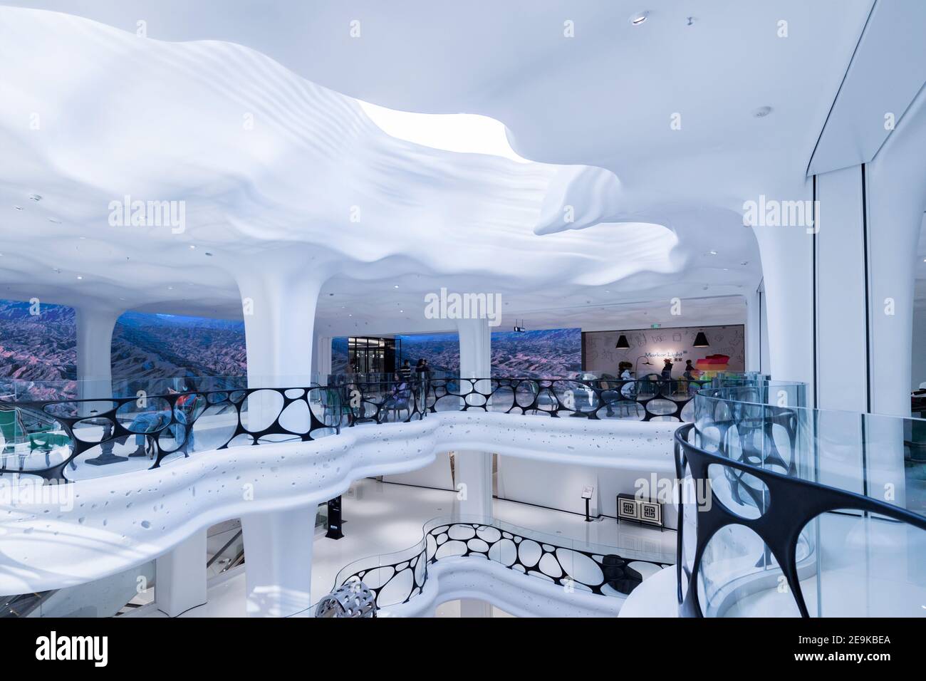 The Markor C.A.V.E. opens to public in Beijing, China, 4 Feburary 2021 ...