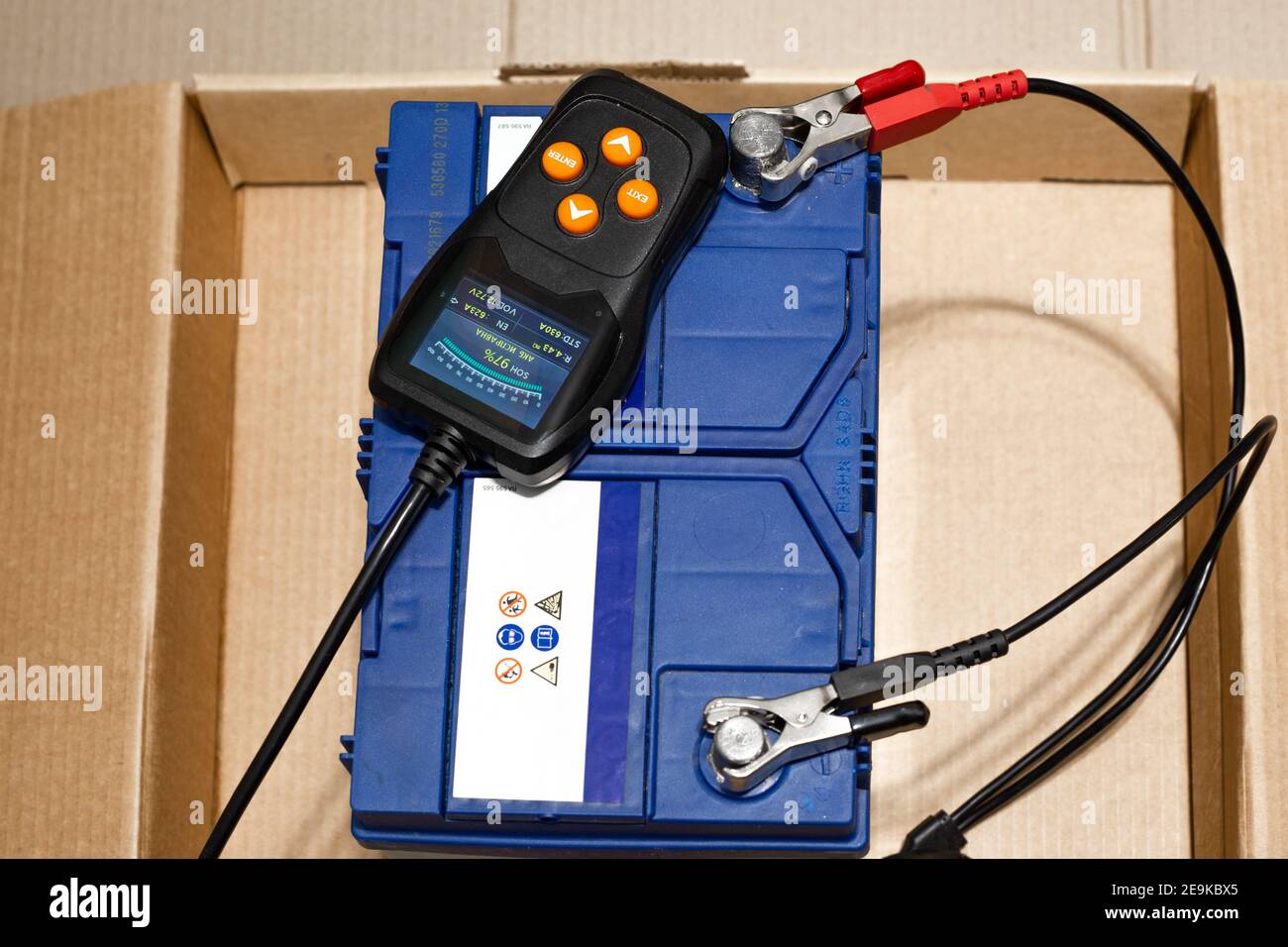 Repair And Diagnostics Of A Car Battery At Home A Tester To Check The repair-and-diagnostics-of-a-car-battery-at-home-a-tester-to-check-the