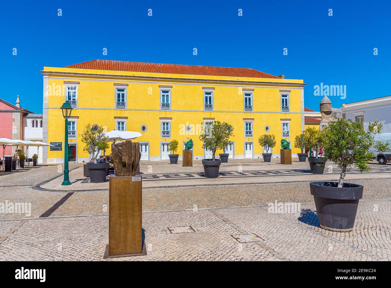 Palace of Cascais Citadel in Cascais, Portugal Stock Photo - Alamy