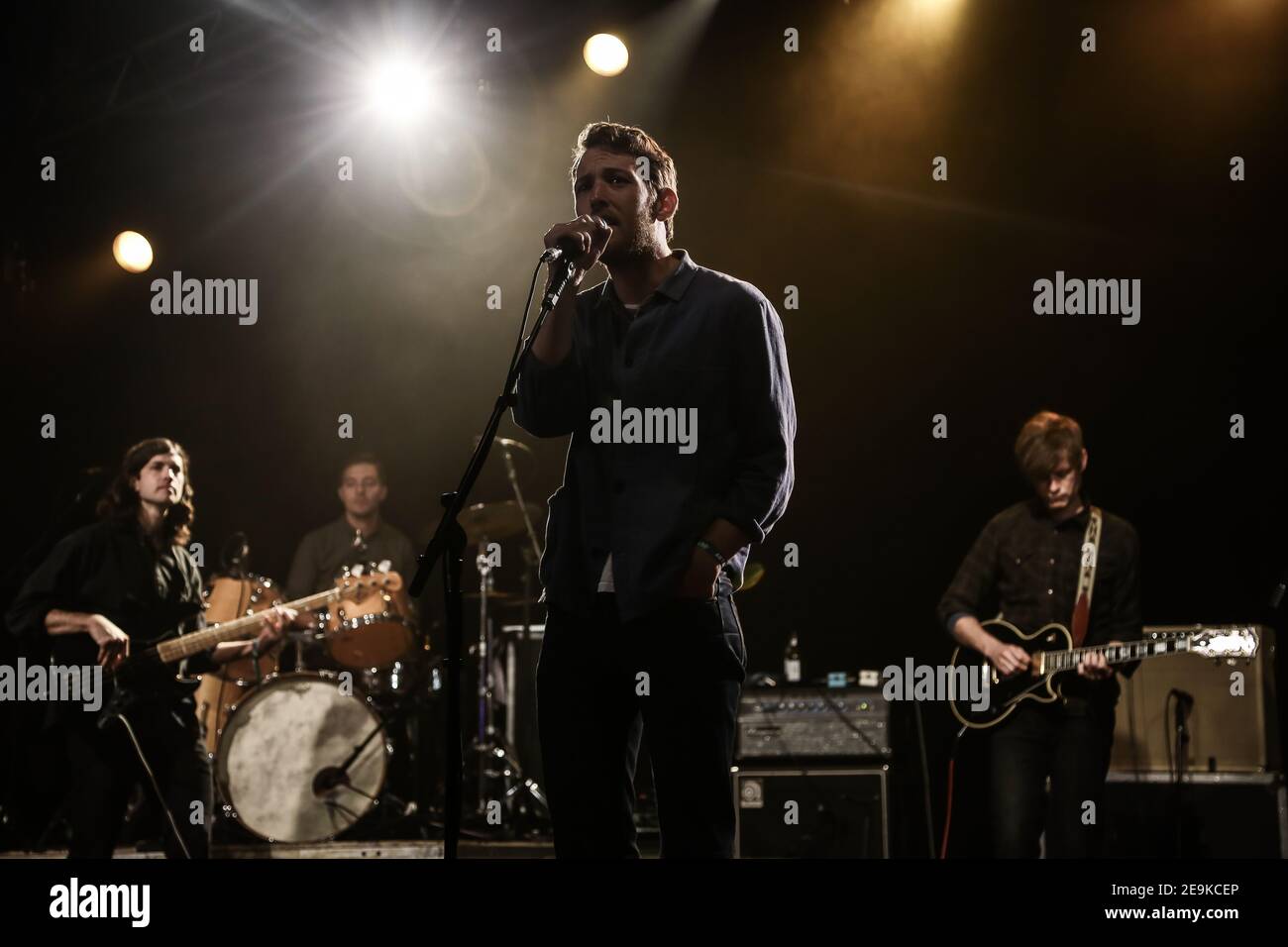 Robin Pecknold of Fleet Foxes performing with The Gene Clark No Other ...
