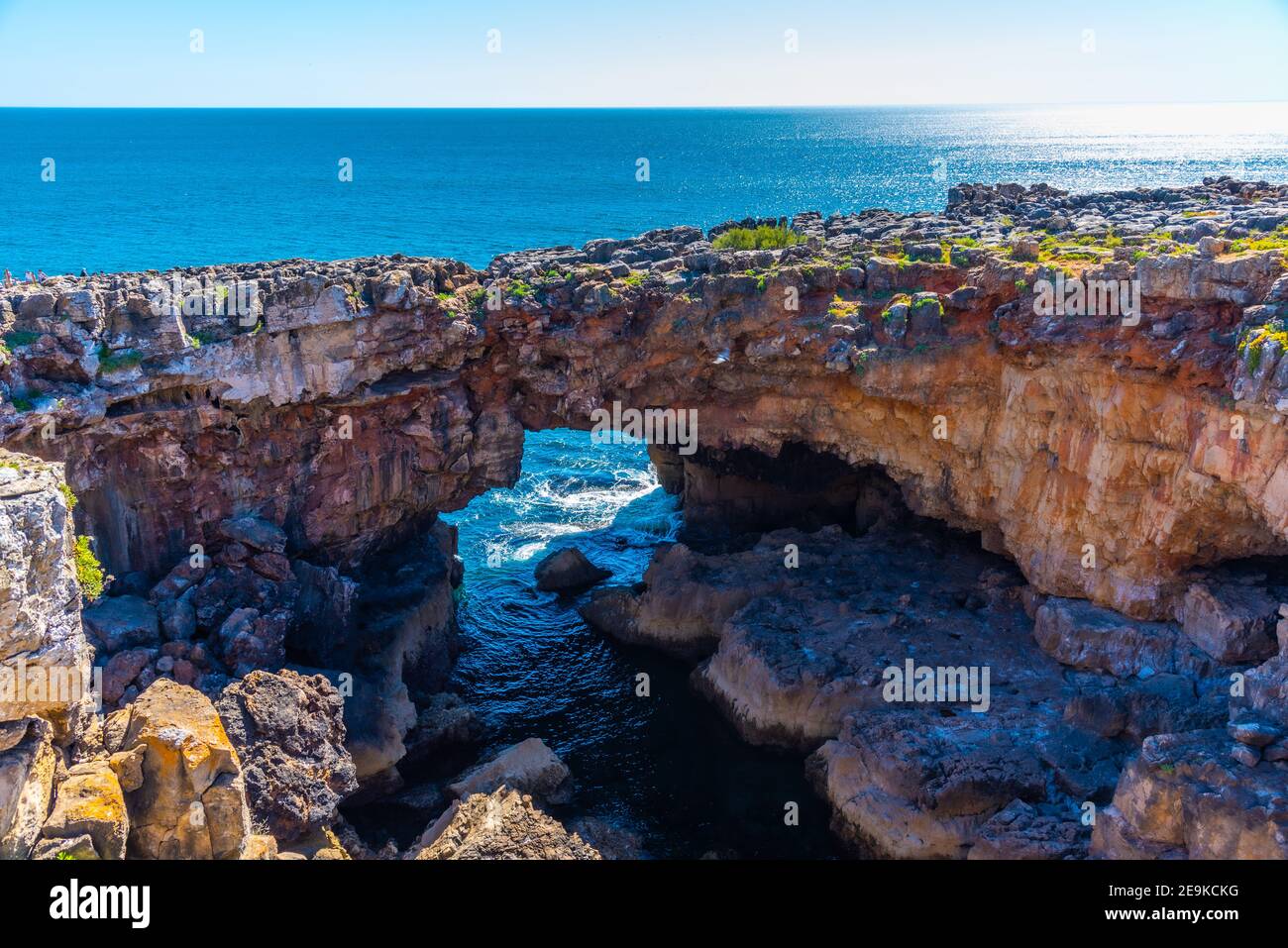 Boca do Inferno cave near Cascais, Portugal Stock Photo - Alamy