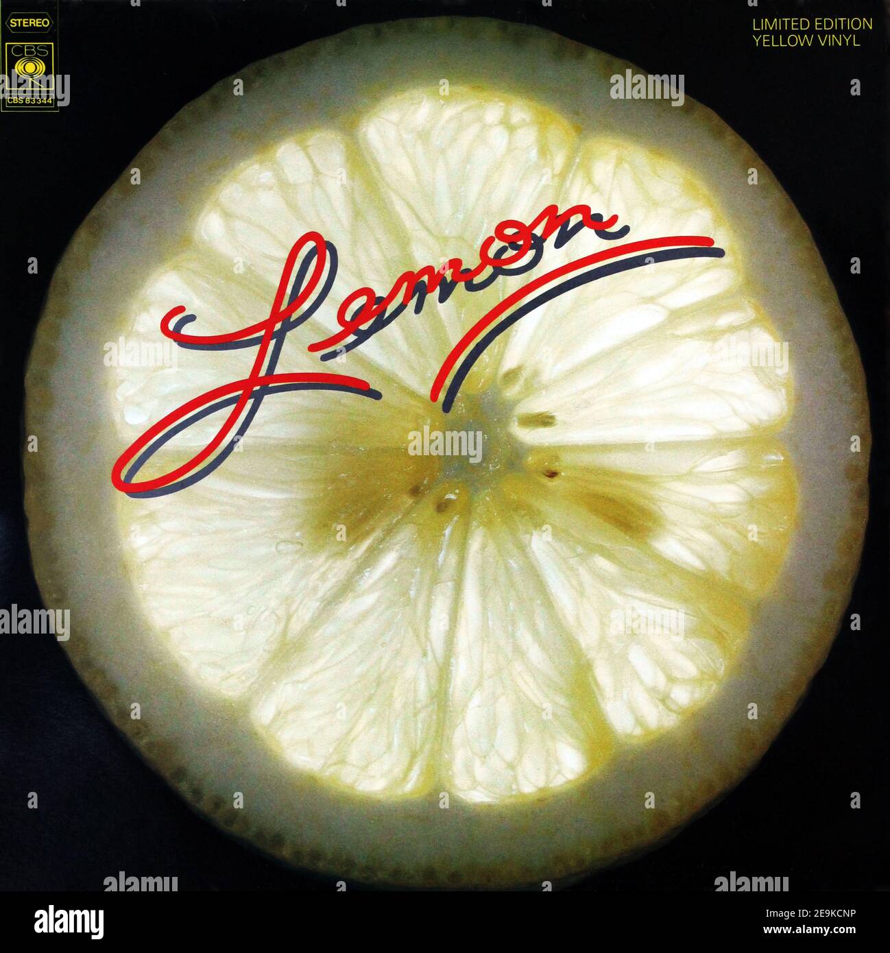Lemon vinyl hi-res stock photography and images - Alamy
