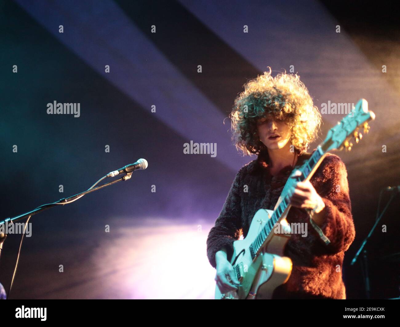 James Edward Bagshaw of Temples performing at the 2014 End of the Road ...