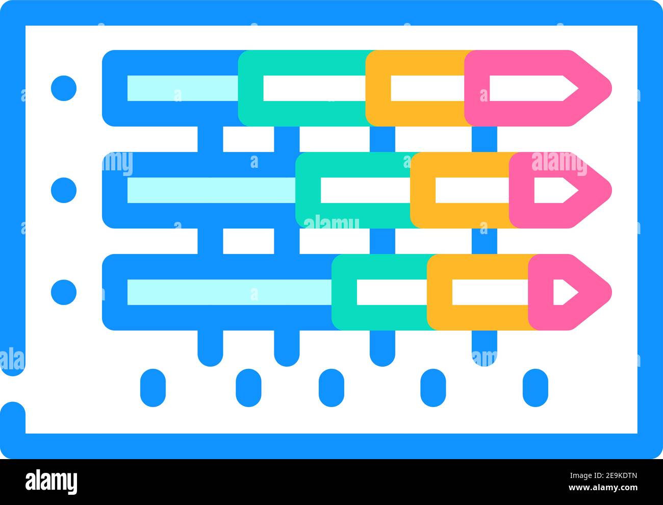 body mass index color icon vector illustration Stock Vector Image & Art ...