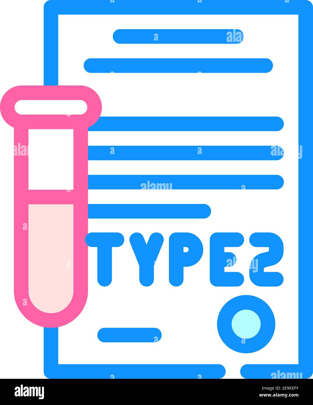 Type 2 diabetes Stock Vector Images - Alamy