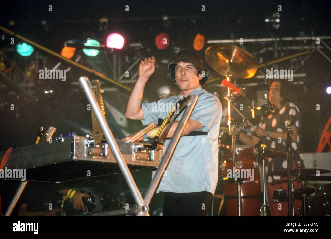 Bentley Rhythm Ace at the Glastonbury Festival 2000, Worthy Farm ...