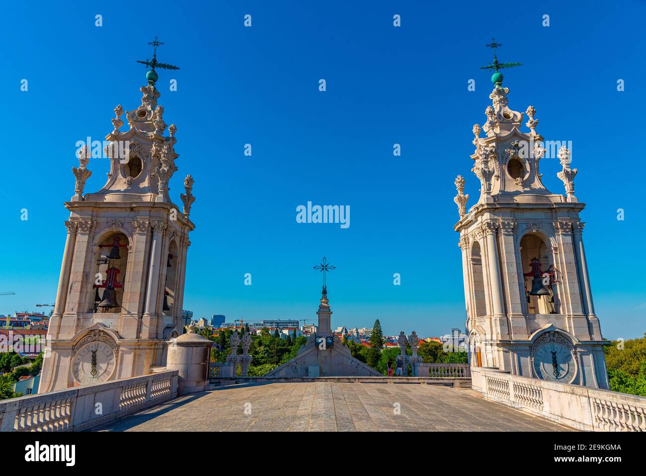 Lisbon bell towers hi-res stock photography and images - Alamy