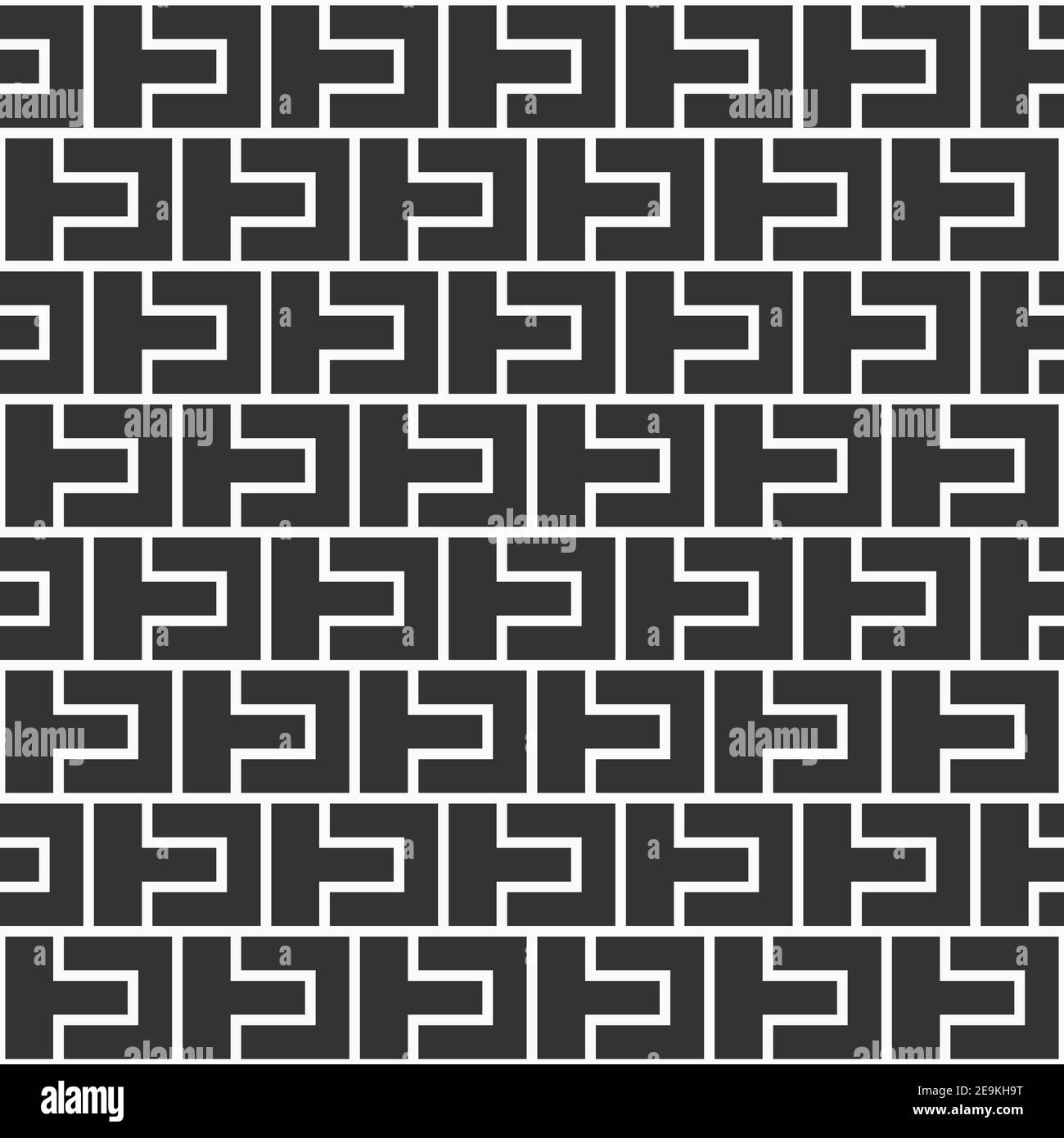 Abstract seamless pattern. Modern stylish texture. Regularly repeating geometric tiles. Bold ...