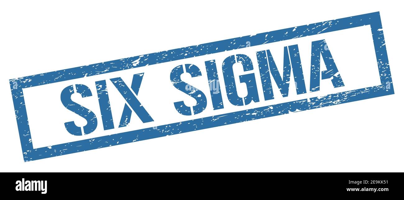 Six sigma stamp hi-res stock photography and images - Alamy