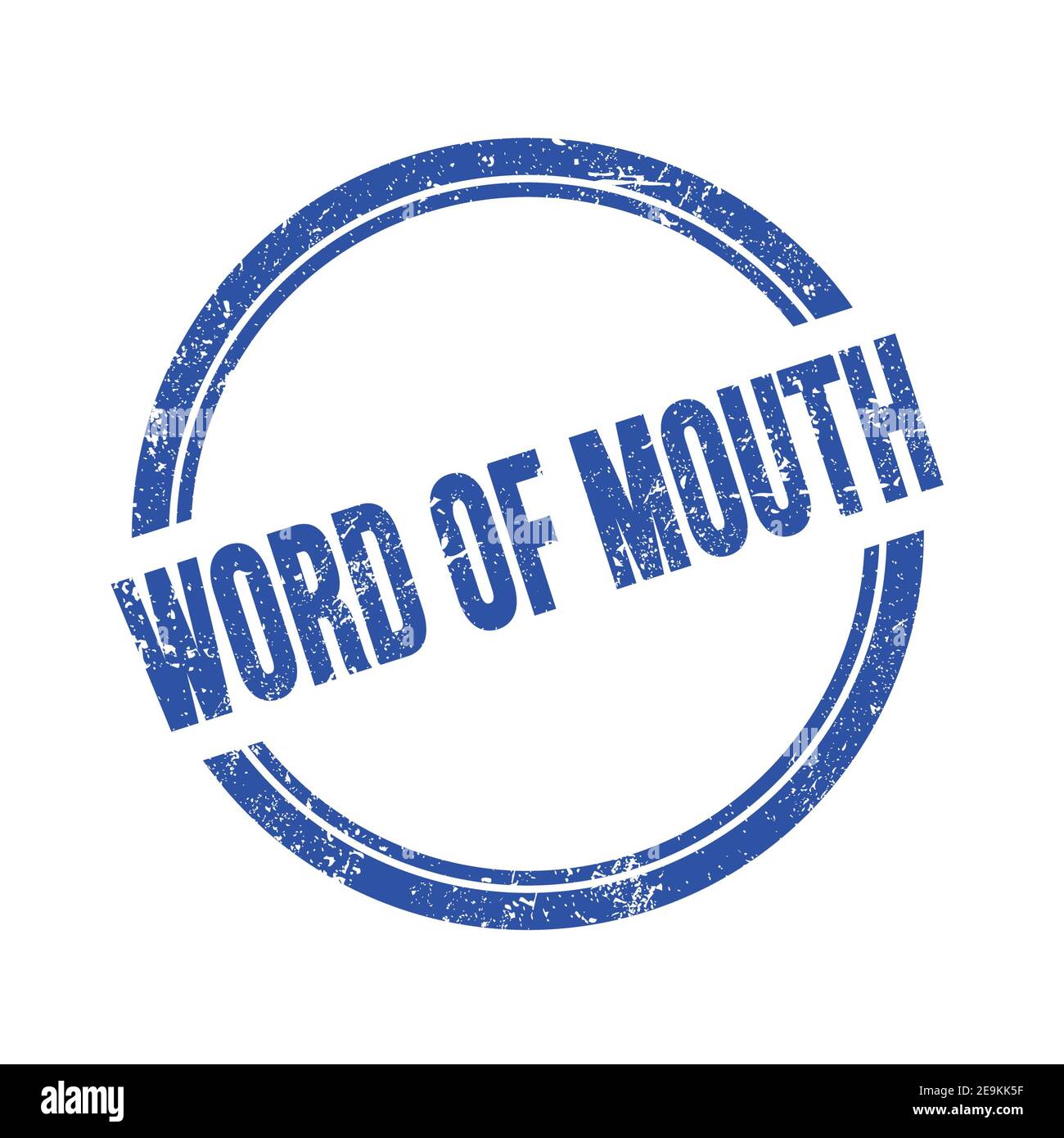Word of mouth stamp hi-res stock photography and images - Alamy