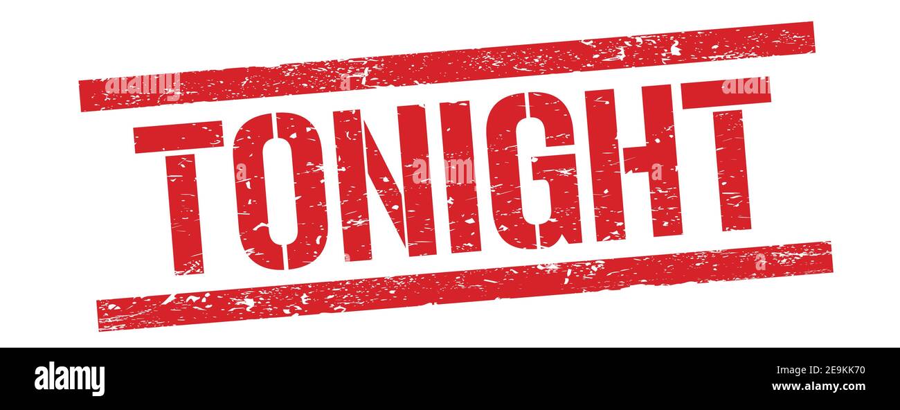 Tonight stamp hi-res stock photography and images - Alamy