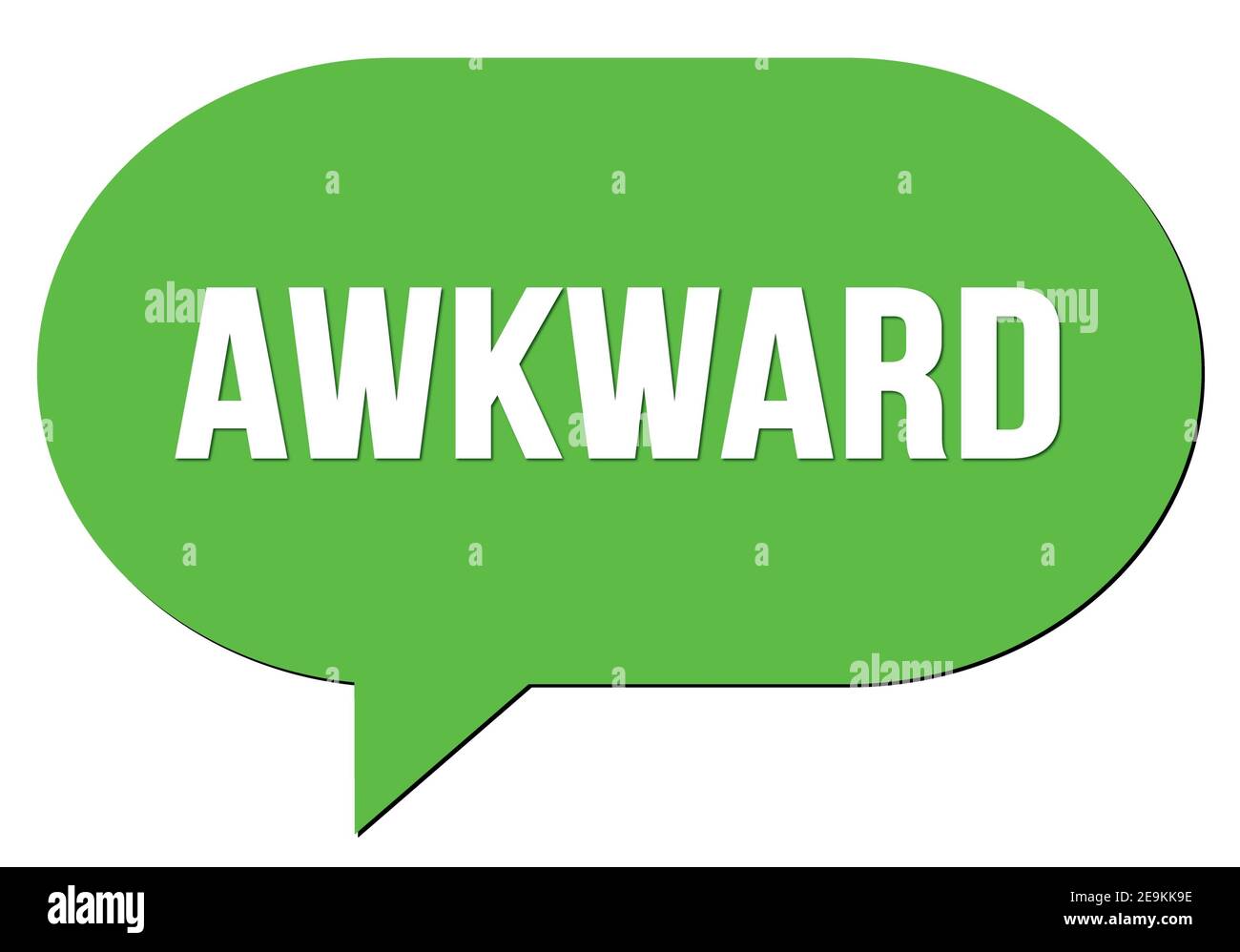 Awkward word Cut Out Stock Images & Pictures - Alamy
