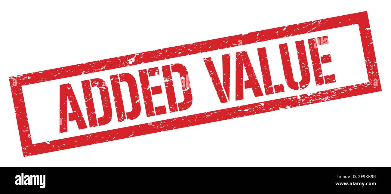Added value stamp hi-res stock photography and images - Alamy