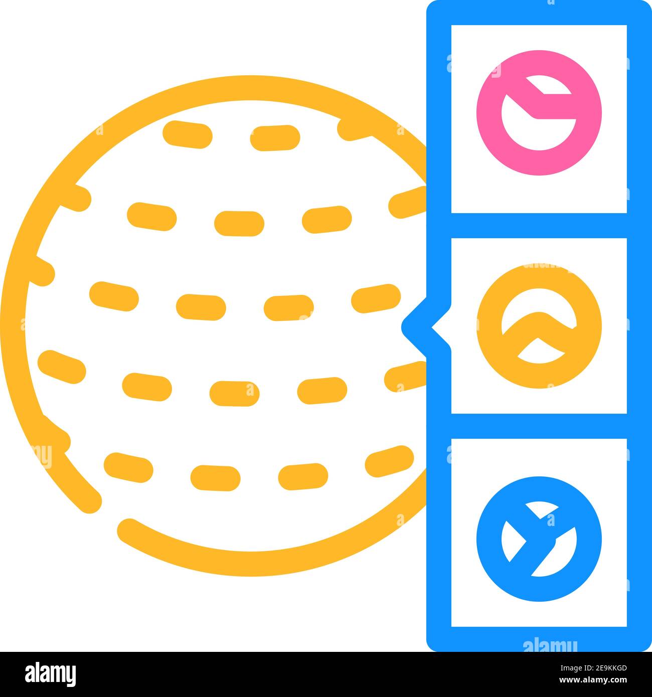 3d textures color icon vector illustration flat Stock Vector Image ...