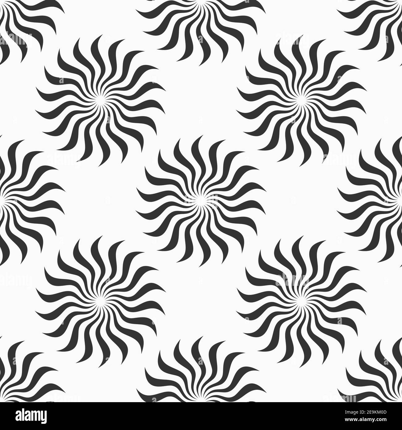 Abstract sun symbol seamless pattern.Texture with circular geometric ...