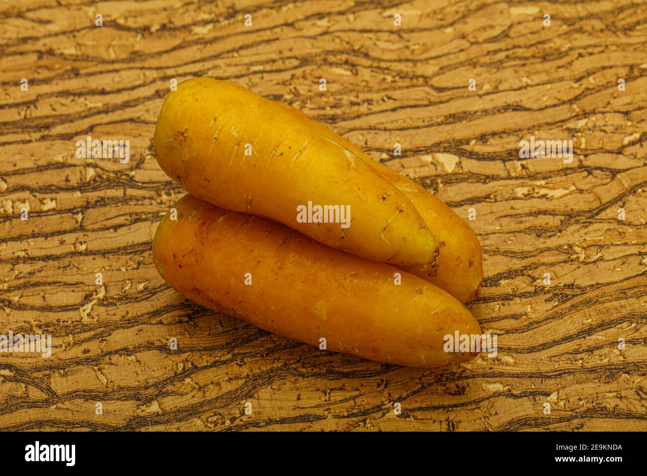 Natural vegan food - Raw Yellow carrot Stock Photo - Alamy
