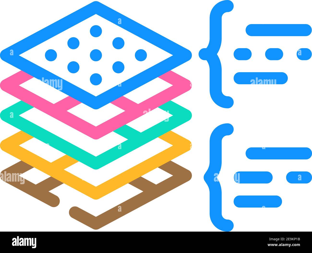 Layers of reality Stock Vector Images - Alamy