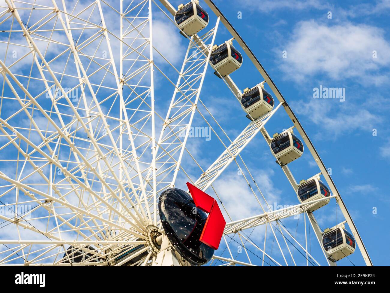 Detail of The Wheel of Brisbane in Australia, 2021 Stock Photo - Alamy